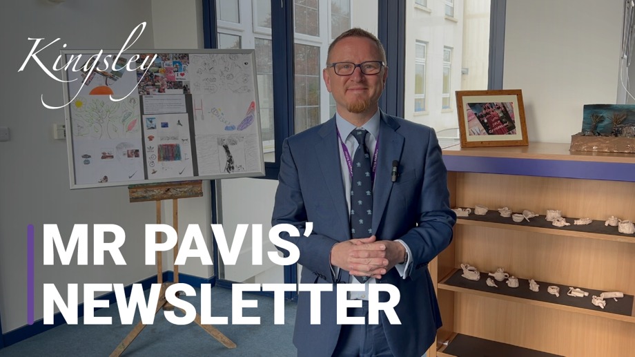 Mr Pavis' Video Newsletter: Friday April 26th 2024 - Kingsley Devon in ...