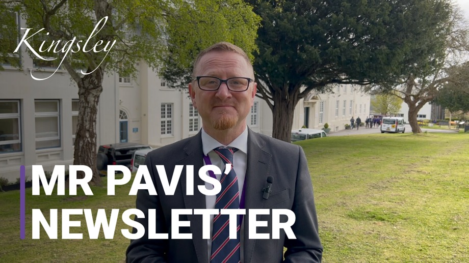 Mr Pavis' Video Newsletter: Friday April 19th 2024 - Kingsley Devon in ...